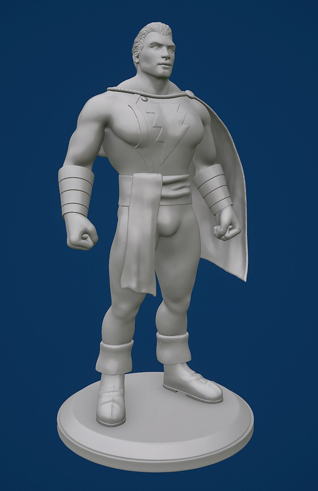 Captain Marvel 3D model 3D printable | CGTrader