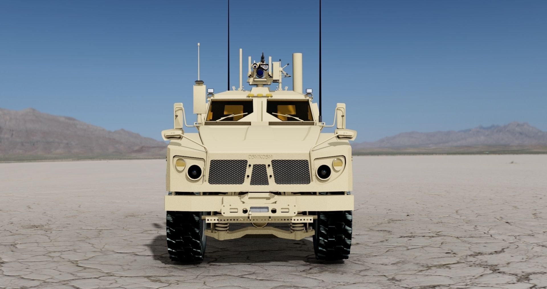 MATV Military Transport 3D Model .max .obj .3ds .fbx .c4d .dae ...