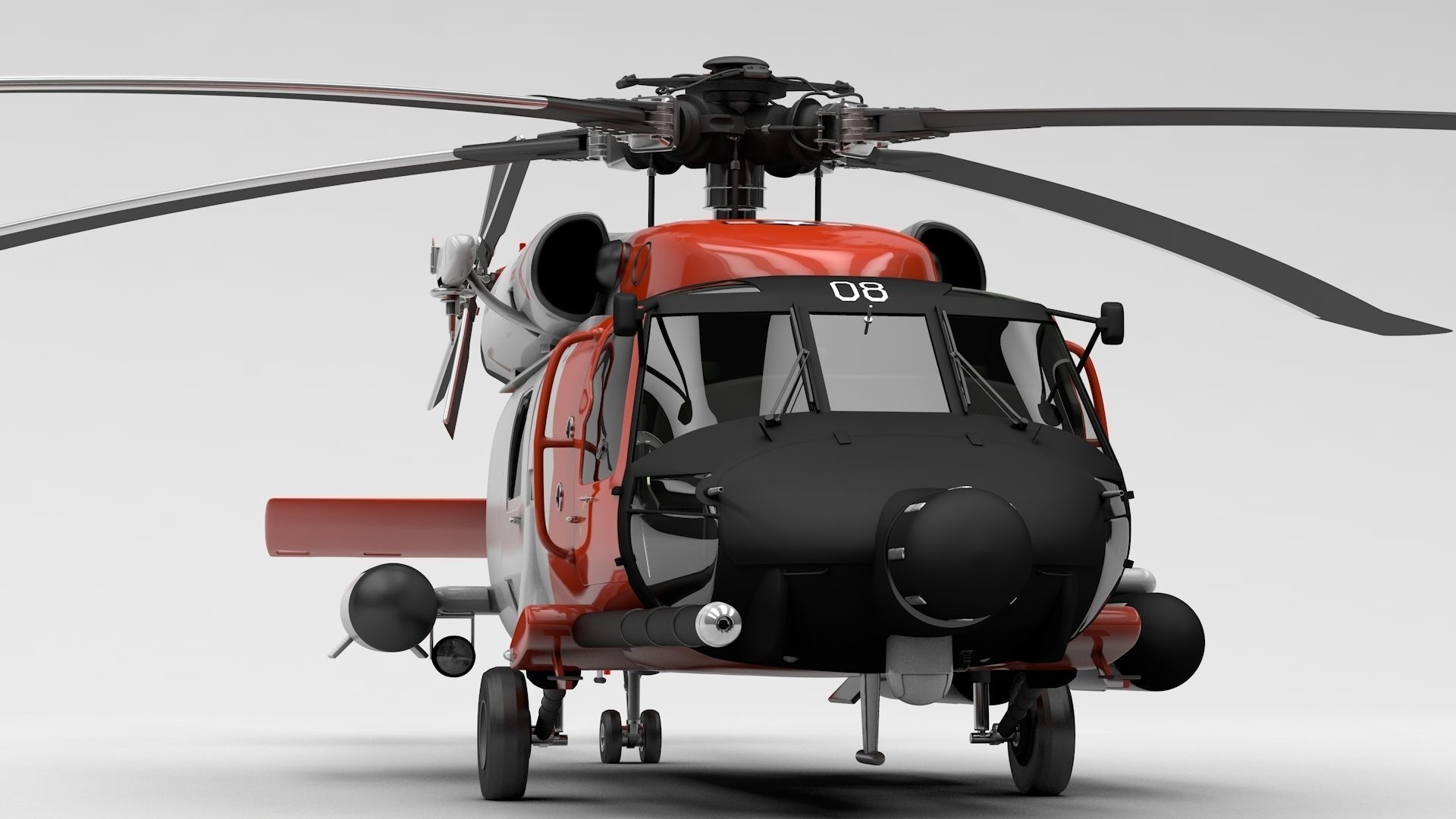 3D model SH-60 Sea Hawk Coast Guard VR / AR / low-poly | CGTrader