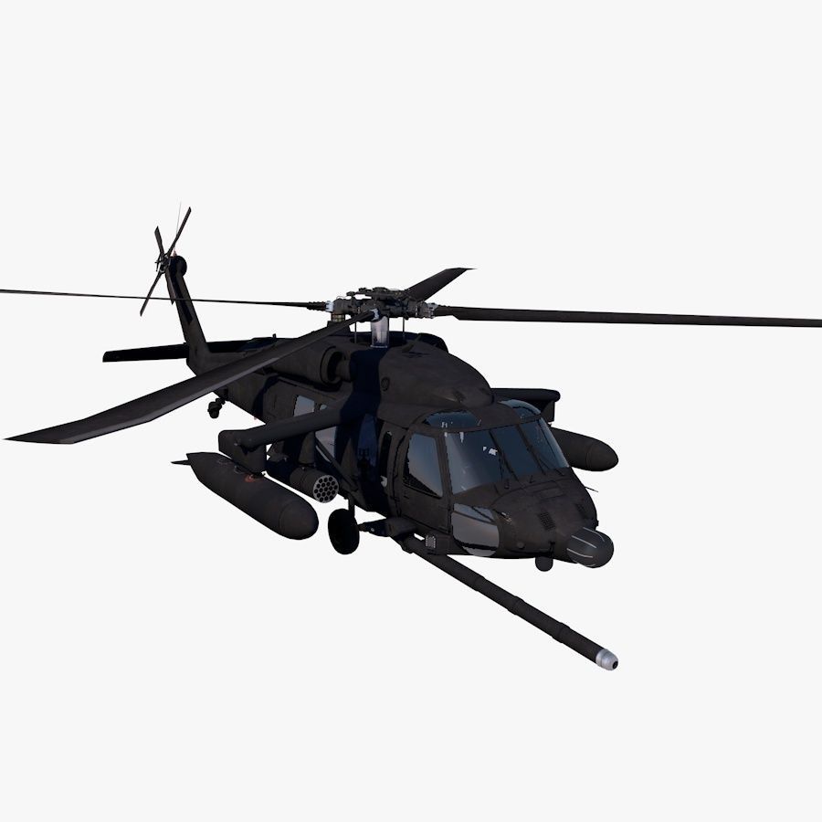UH-60 Blackhawk SOAR 3D model | CGTrader