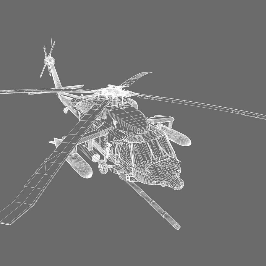 UH-60 Blackhawk SOAR 3D model | CGTrader