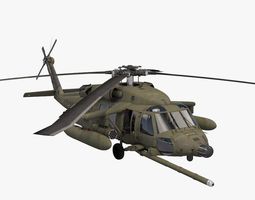 3D model Black Hawk VR / AR / low-poly MA MB | CGTrader.com