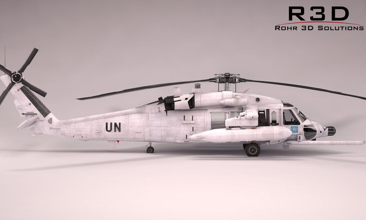 SH-60 SOAR United Nations 3D model | CGTrader