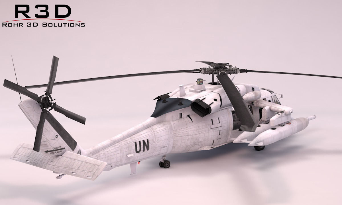 SH-60 SOAR United Nations 3D model | CGTrader