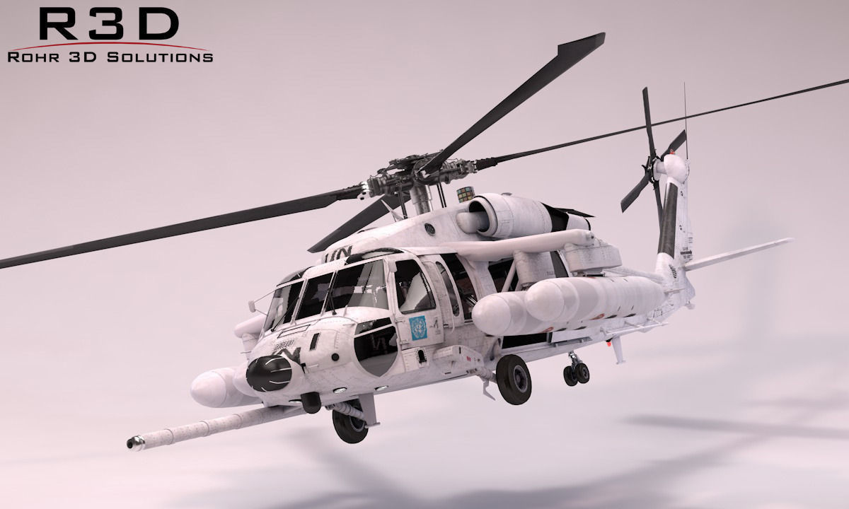 SH-60 SOAR United Nations 3D model | CGTrader
