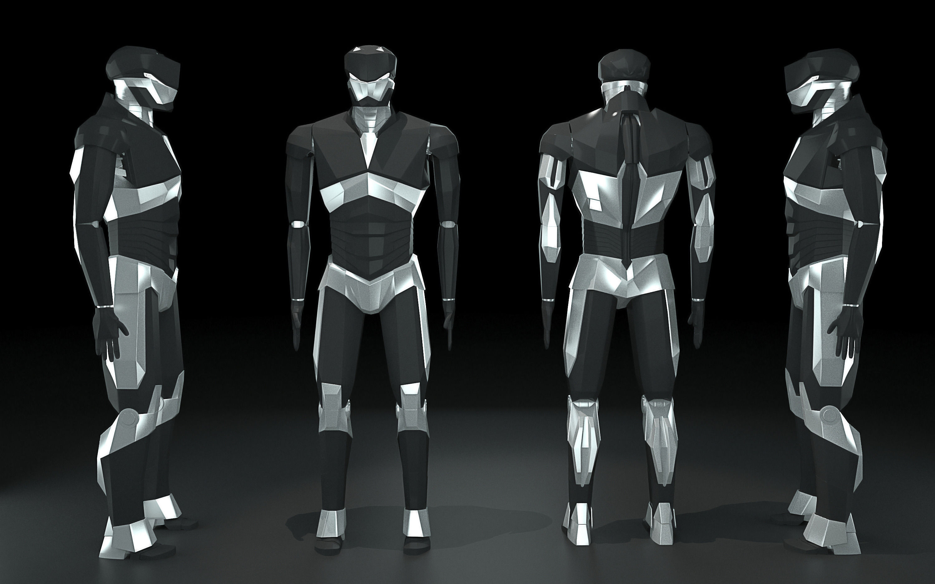 Hunter 1 Robot Contest 3D model | CGTrader