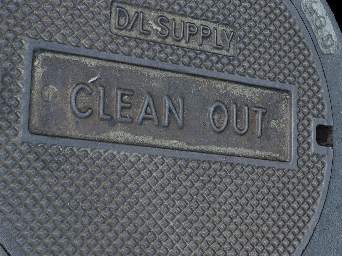 Clean Out Utility Cover 3D model | CGTrader
