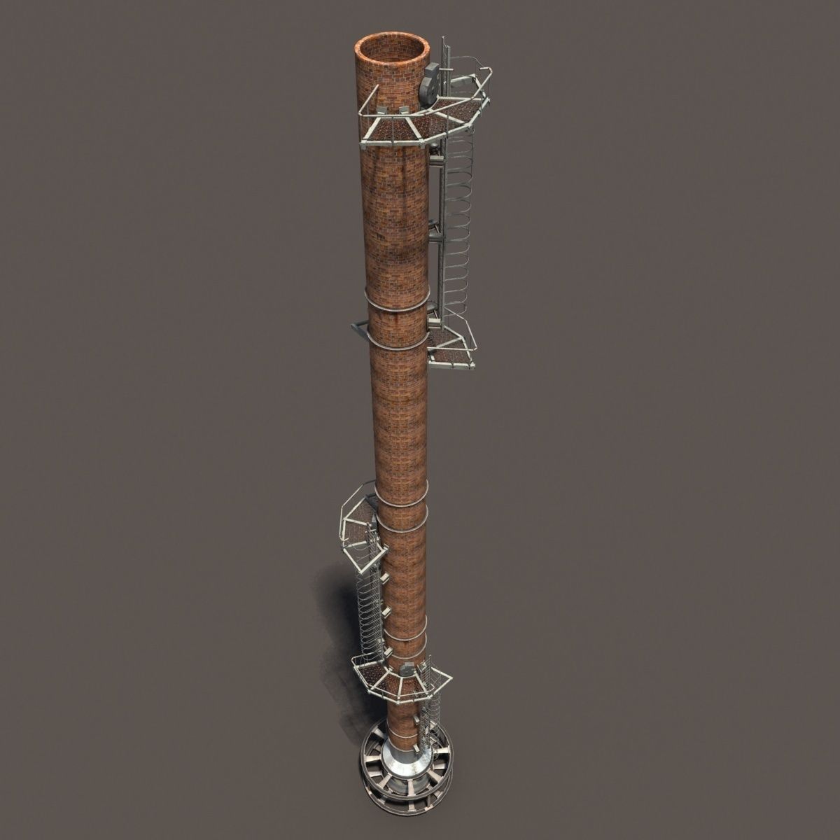 3D model Chimney Low Poly 3d Model2 VR / AR / low-poly | CGTrader