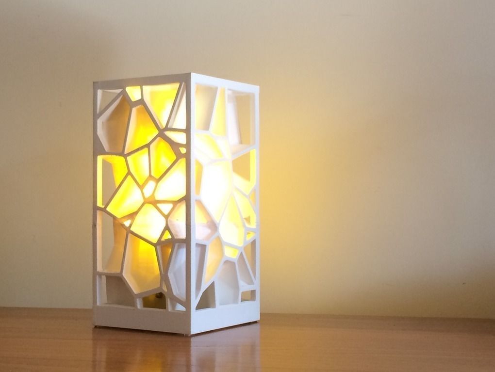 Generative design Voronoi lamp high quality version 3D model 3D ...