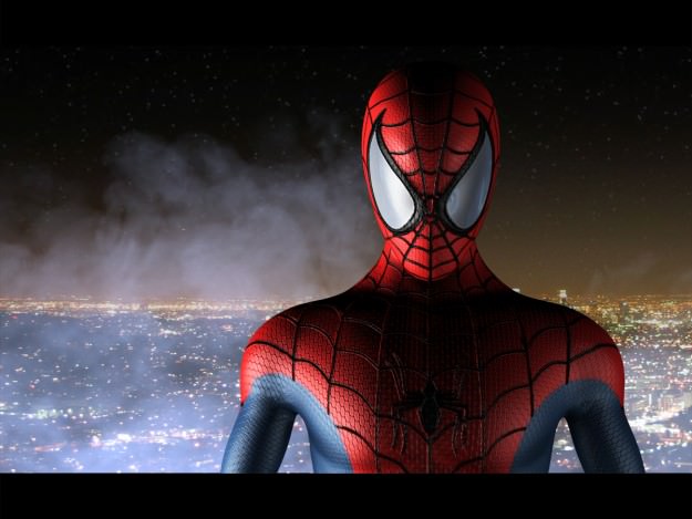 Spider-man human body parts 3D model rigged | CGTrader