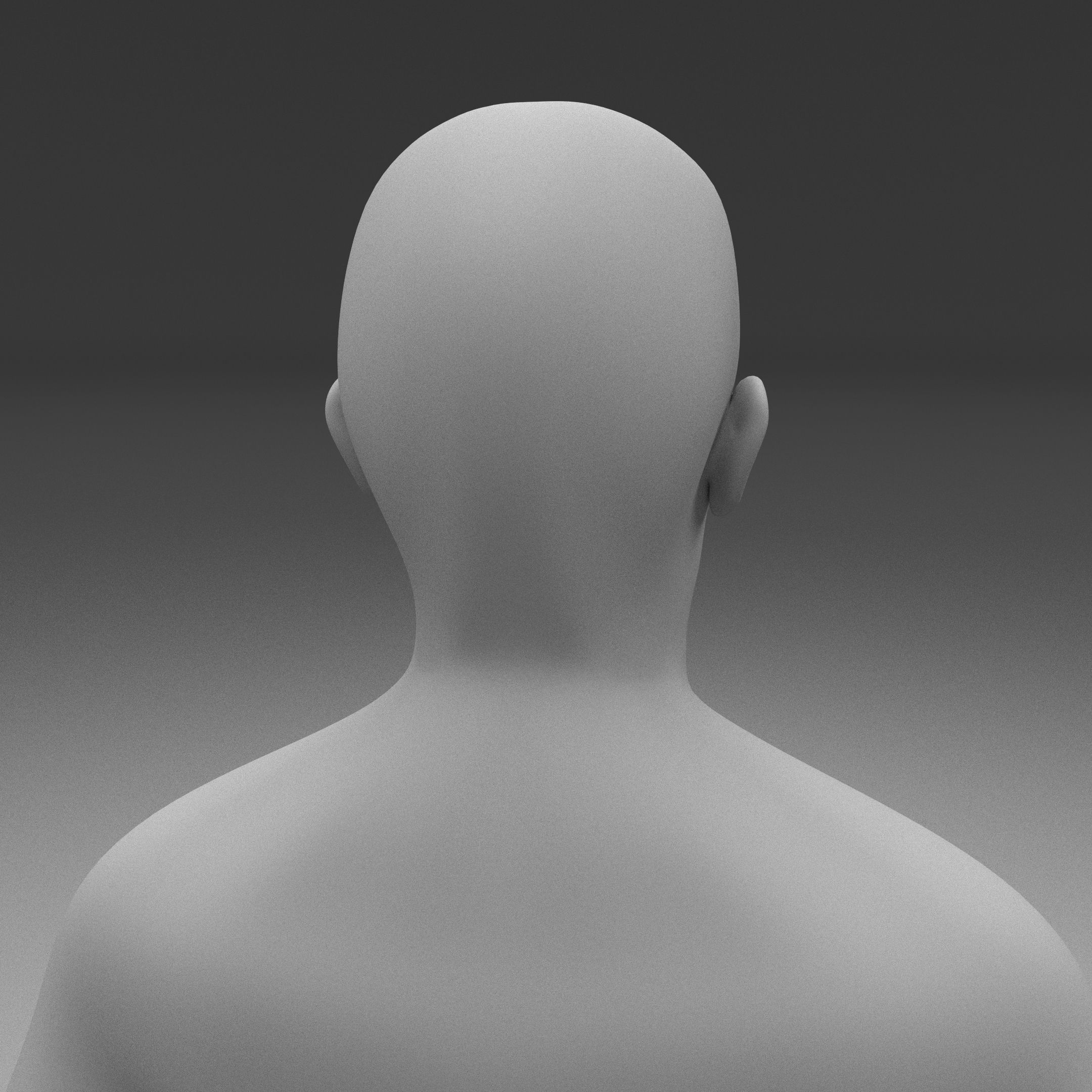 Human Male Clay Model 3D model | CGTrader