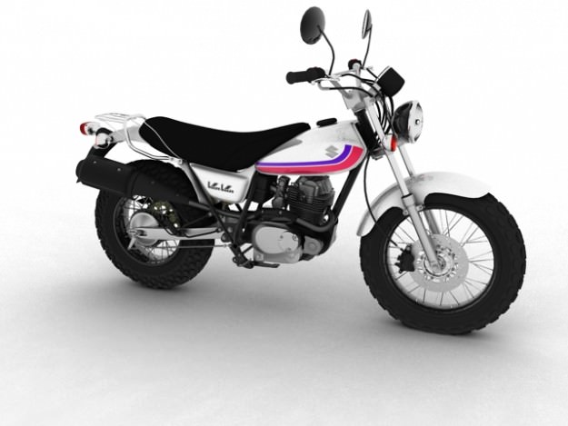 Suzuki RV125 VanVan 2013 3D model | CGTrader