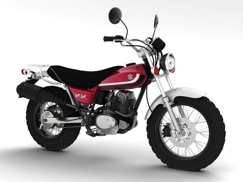 Suzuki RV125 VanVan 2013 3D model | CGTrader