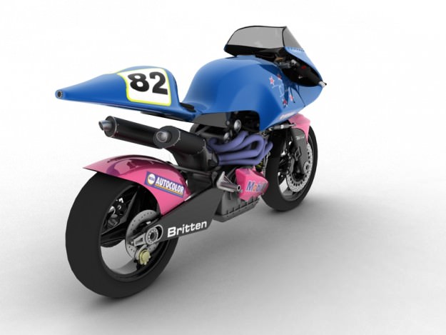 Britten V1000 1995 3D model | CGTrader