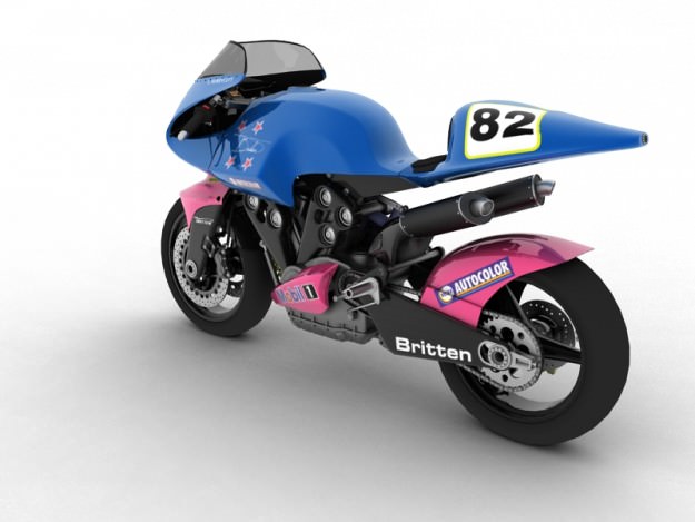 Britten V1000 1995 3D model | CGTrader