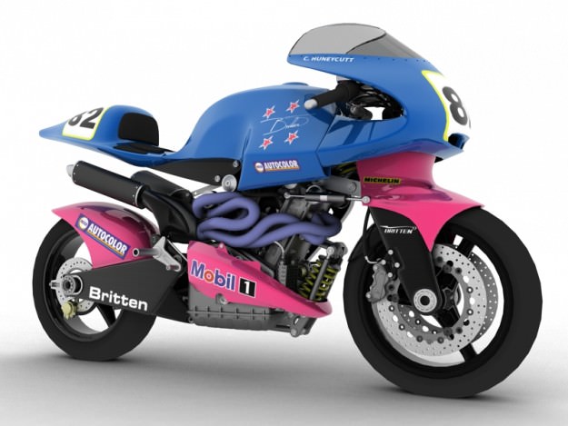 Britten V1000 1995 3D model | CGTrader