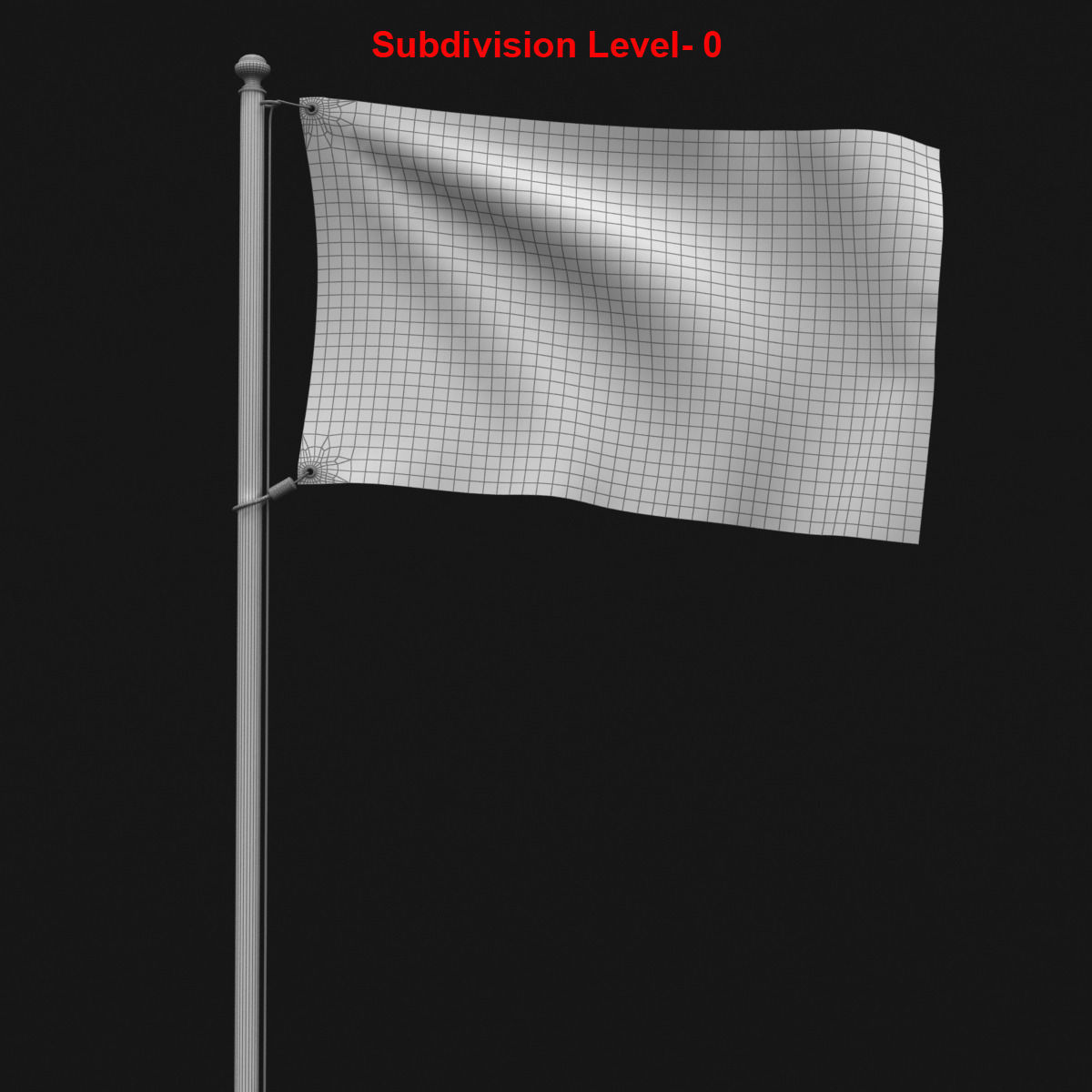 Animated Germany Flag 3D model animated rigged | CGTrader