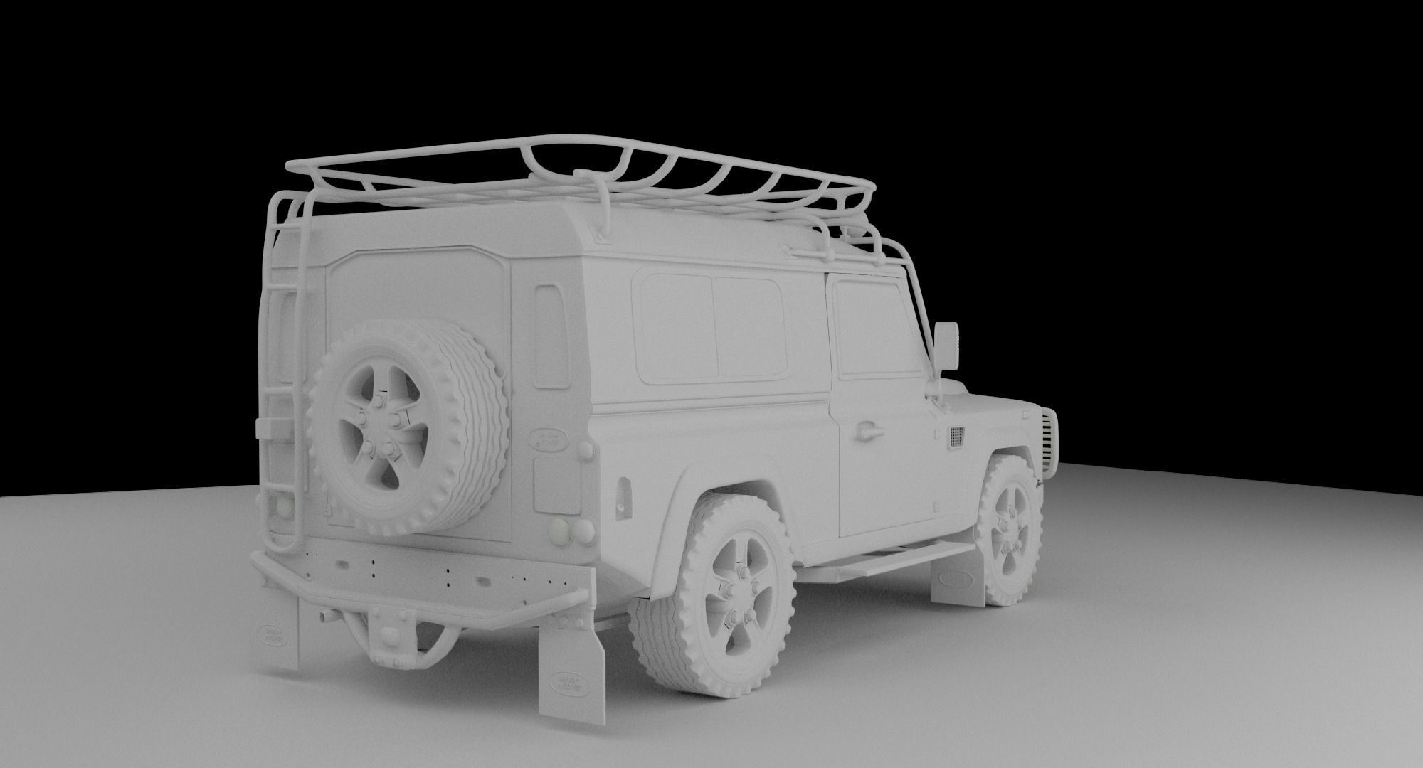 Land Rover Defender 3D model | CGTrader