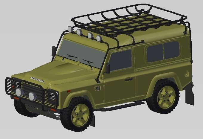 Land Rover Defender 3D model | CGTrader