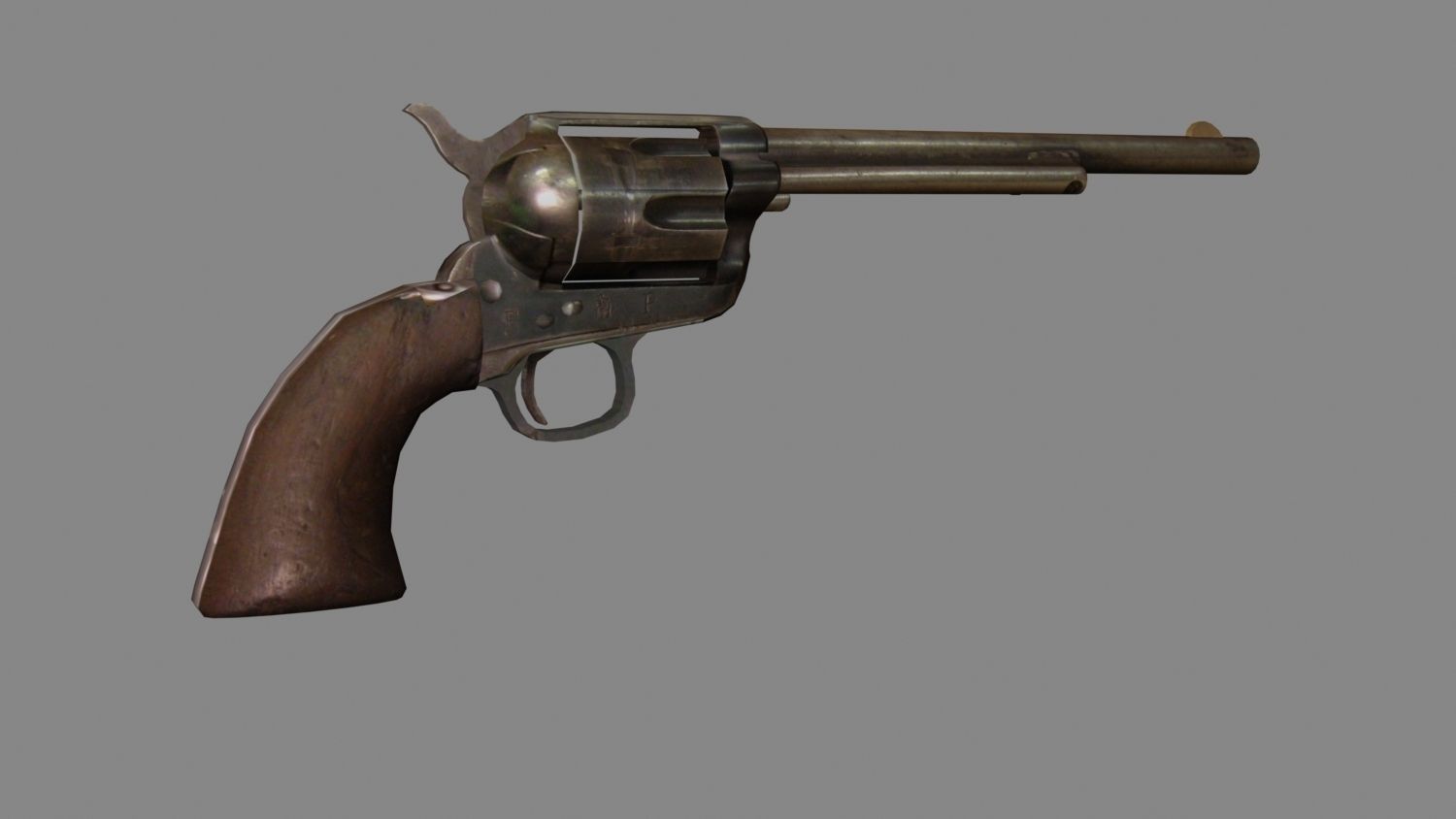 Gun John Wayne 3D model | CGTrader