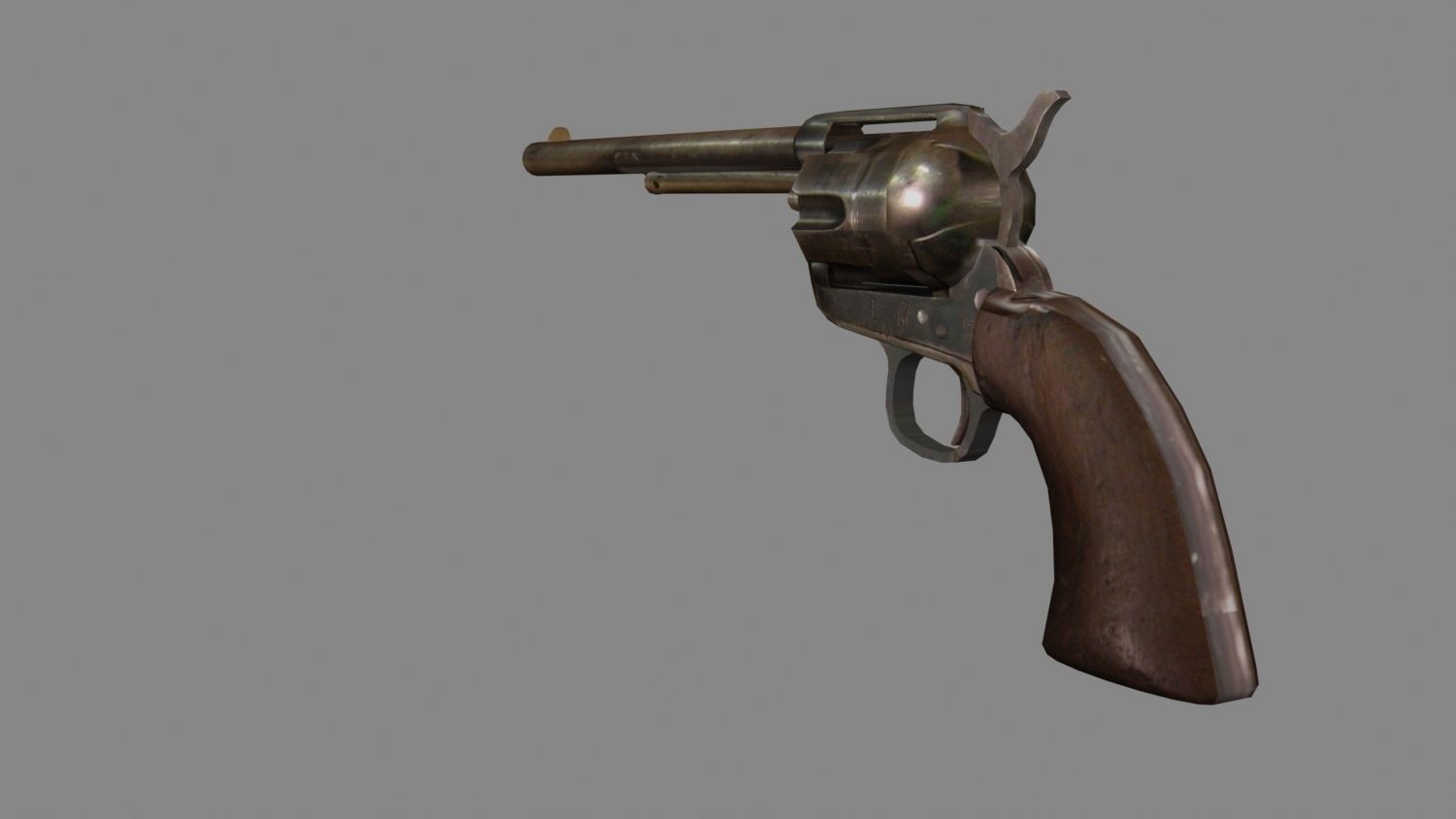 Gun John Wayne 3D model | CGTrader