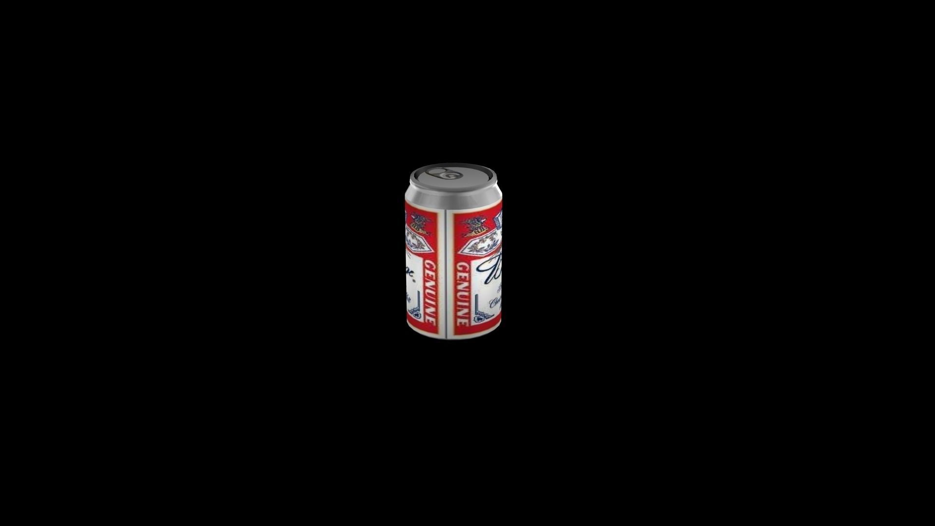 beer can free 3D model | CGTrader