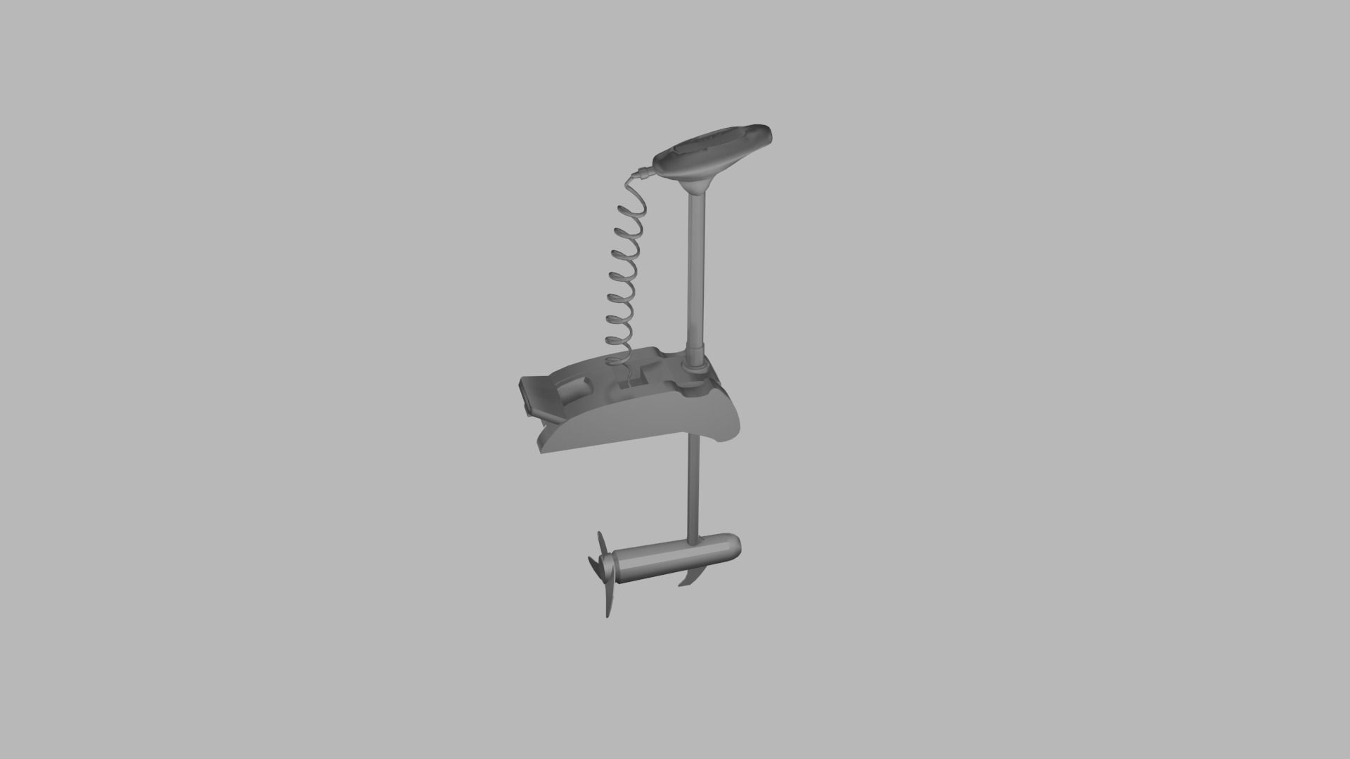 Trolling Motor 3D model | CGTrader