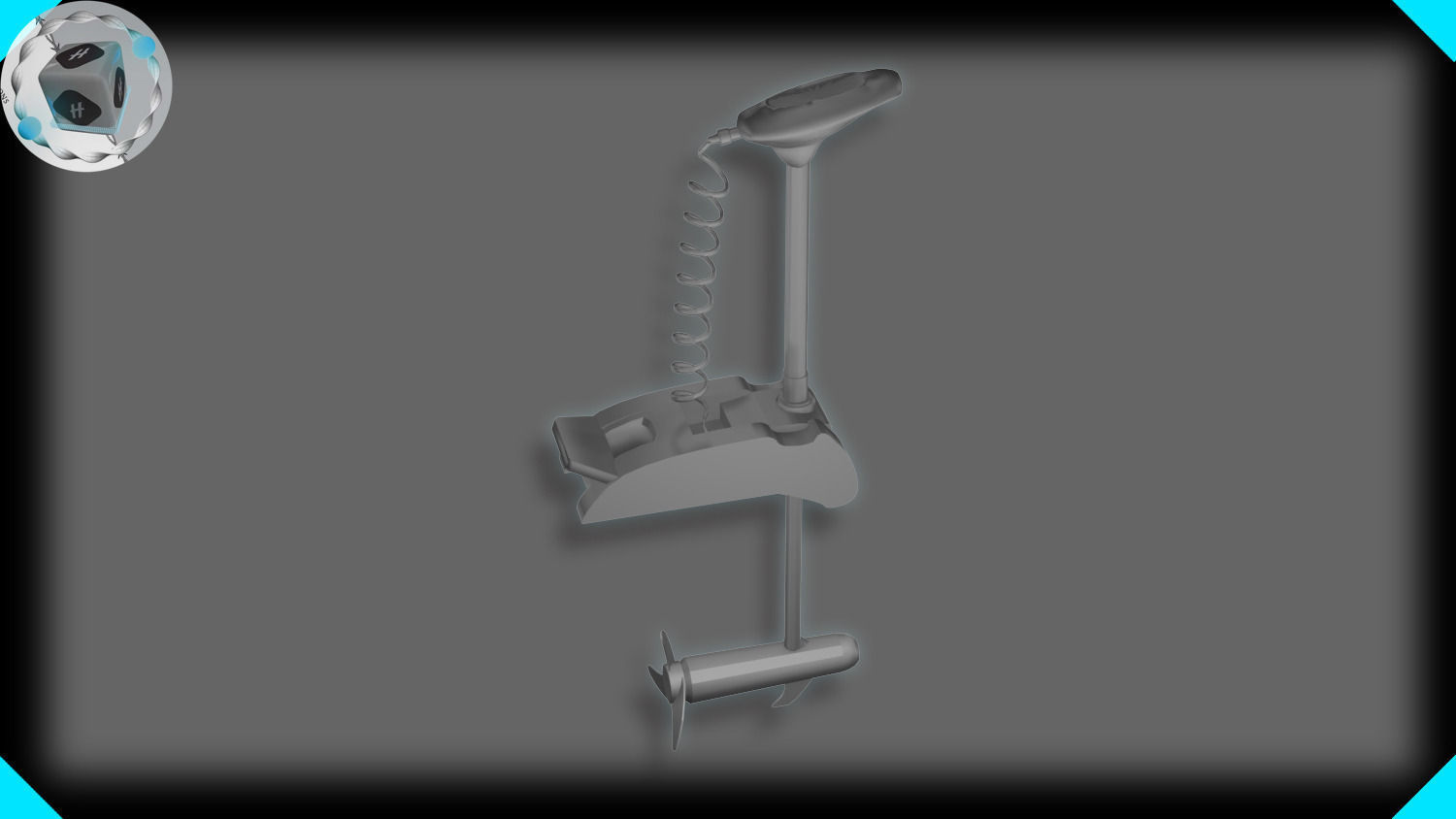 Trolling Motor 3D model | CGTrader