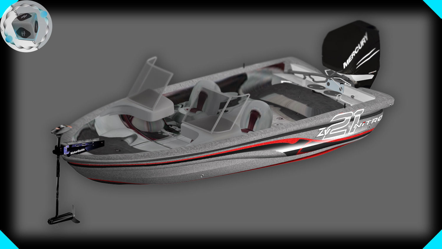 NITRO BOAT 3D model | CGTrader