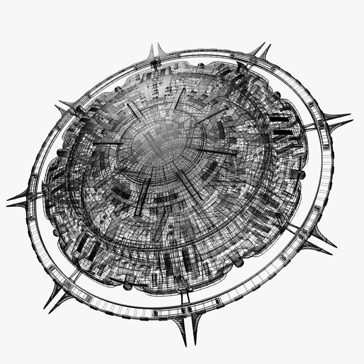 starbase 3D Model .obj .blend - CGTrader.com