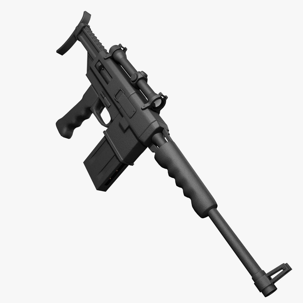 genericgun ar - rifle 3D model | CGTrader