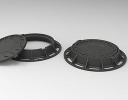Manhole 3D Models | CGTrader
