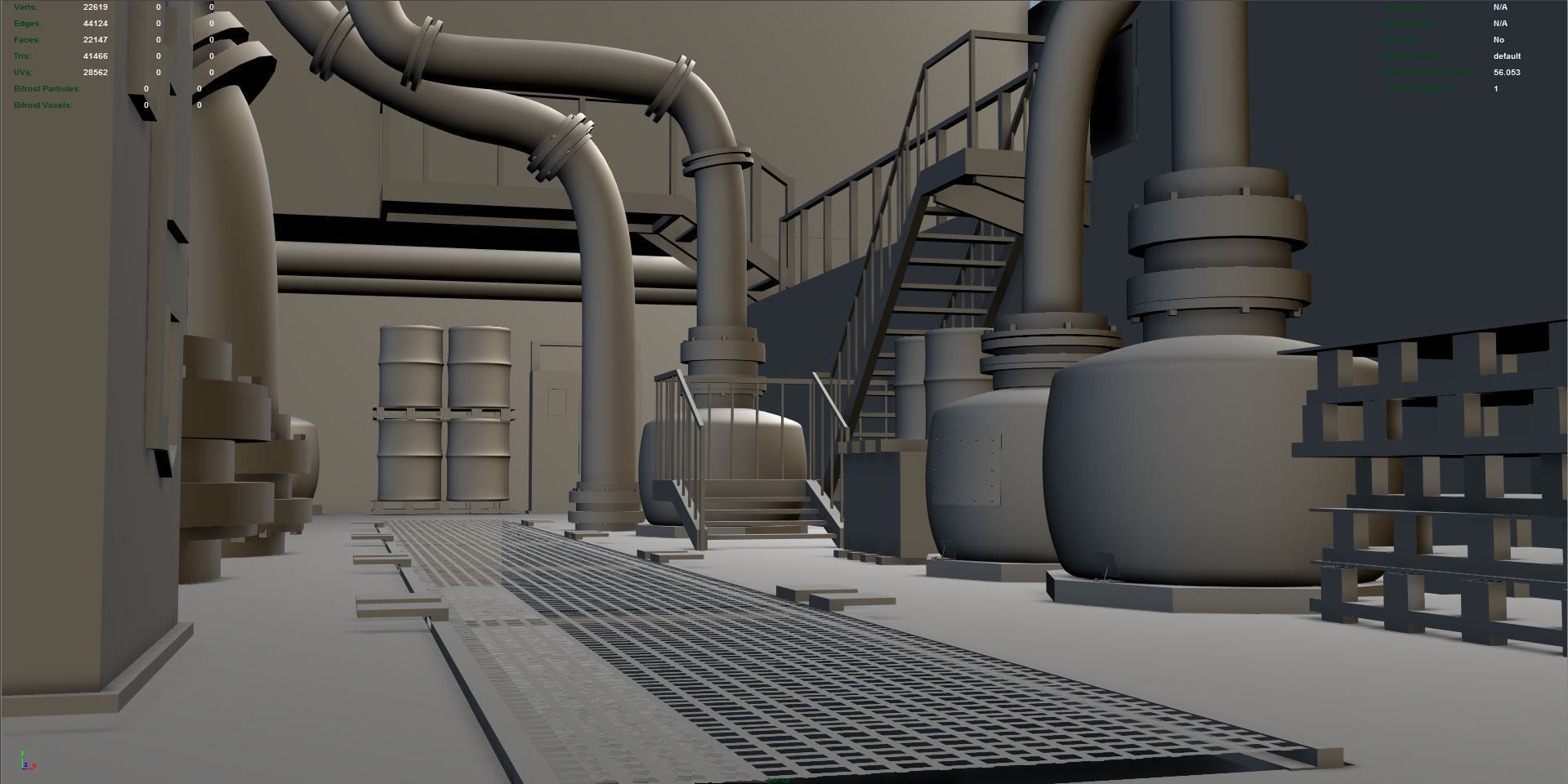 3D Environment Modelling year 1 – Ollie Watson Cov Games