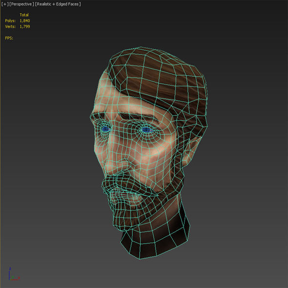 Low Poly Head