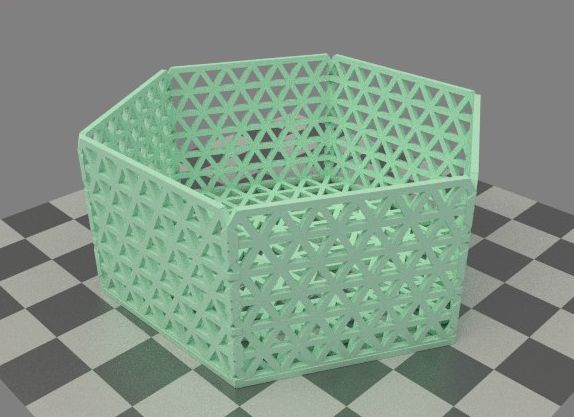 Set of containers free 3D model 3D printable | CGTrader