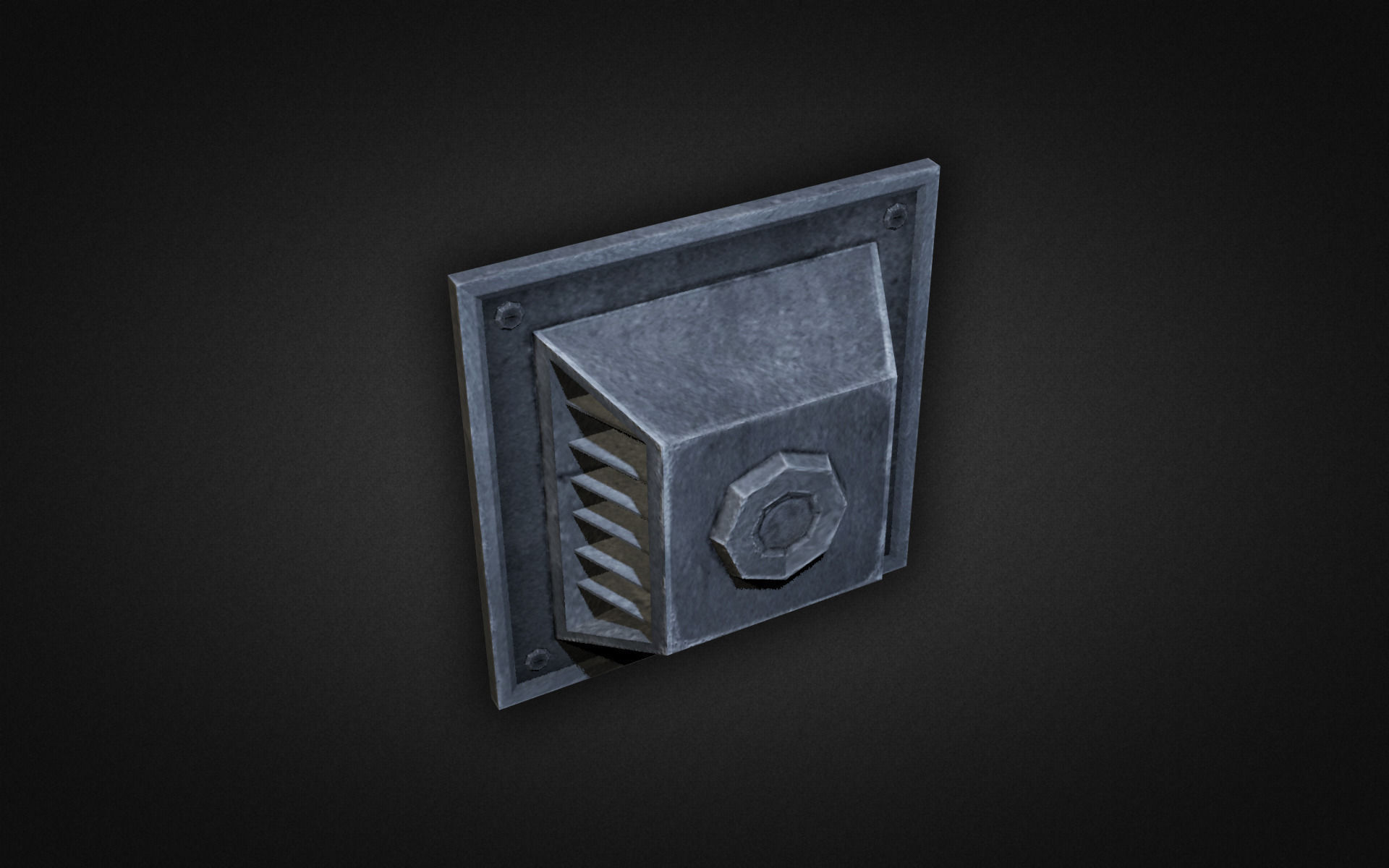 3D model Wall Vents VR / AR / low-poly | CGTrader