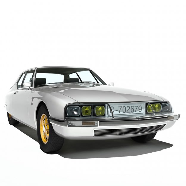 Citroen SM 3D model | CGTrader