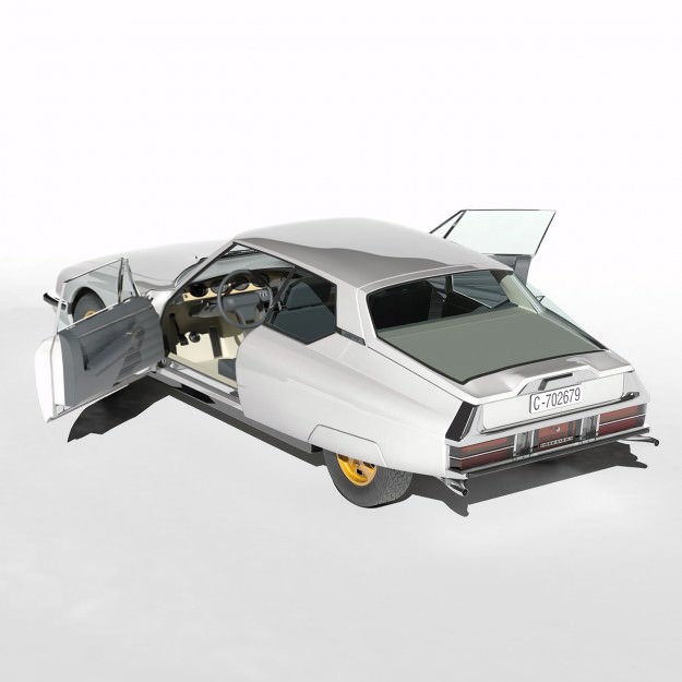 Citroen SM 3D model | CGTrader