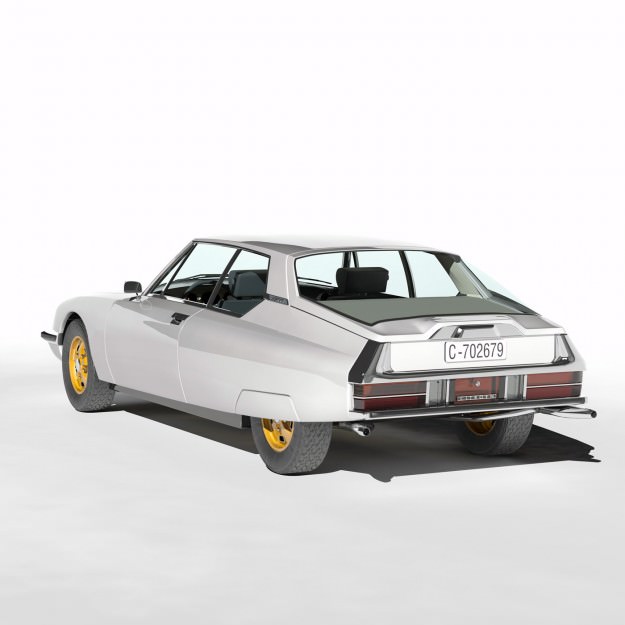 Citroen SM 3D model | CGTrader