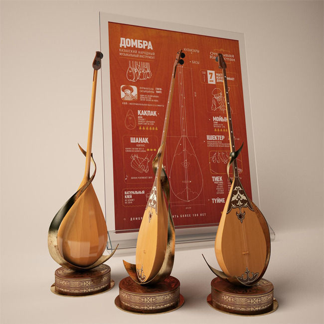 Dombra 3D Model .3ds .fbx - CGTrader.com