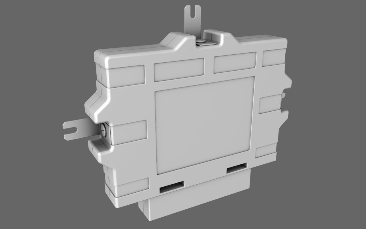 ECU Engine Control Unit 3D model | CGTrader