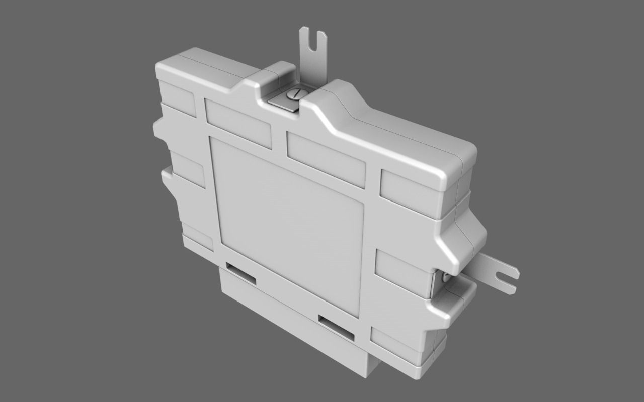 ECU Engine Control Unit 3D model | CGTrader