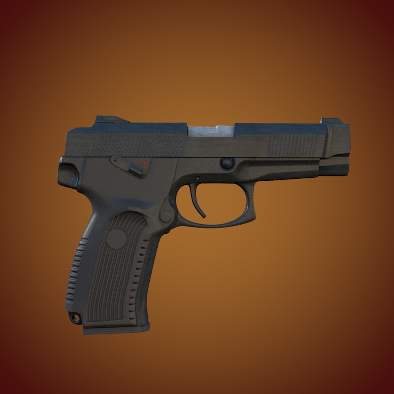 mp 443 grach yarygin pistol 3D Models - CGTrader.com