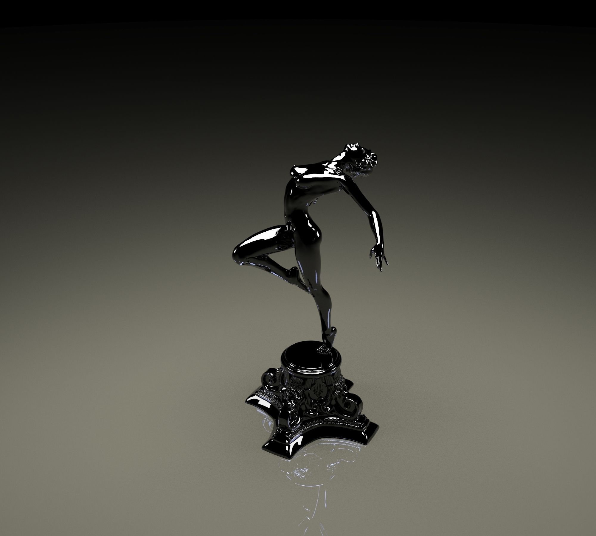 Pretty Lady 3D Model 3D printable .stl - CGTrader.com