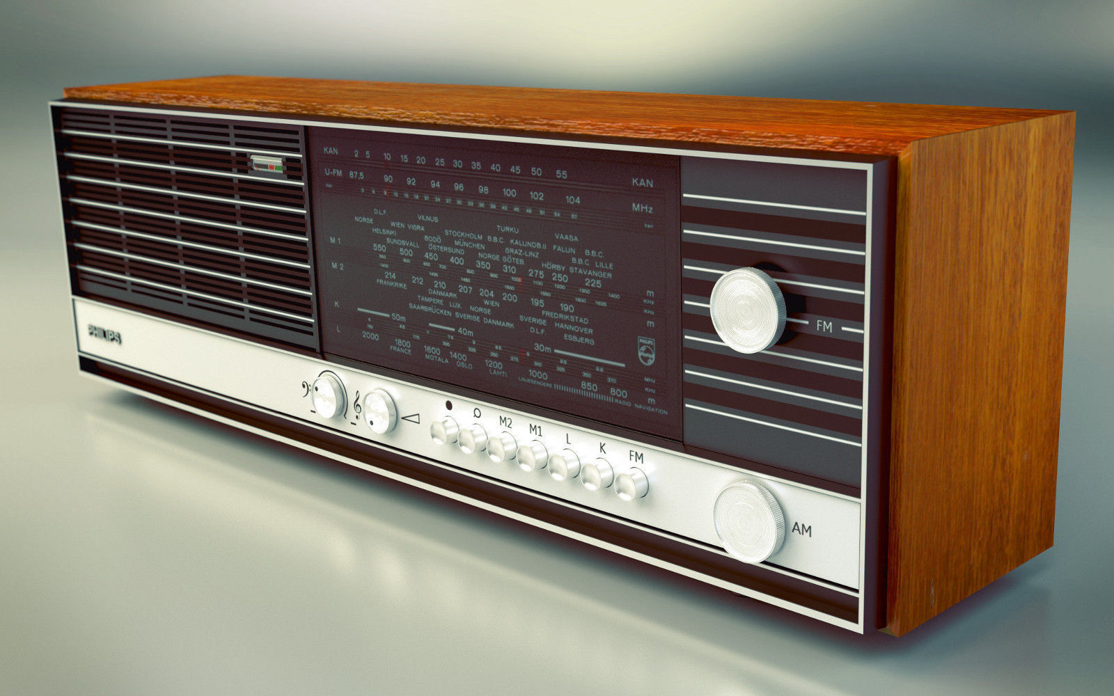 Philips 22 RB 384 63 free 3D Model .obj - CGTrader.com