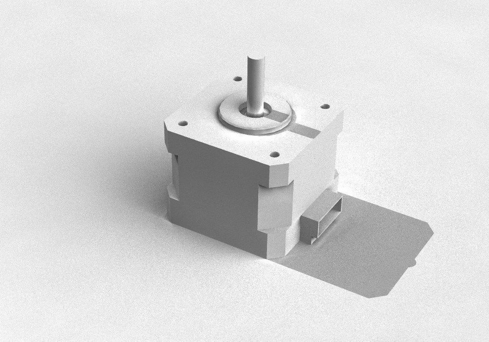 Nema 17 motor free 3D model 3D printable | CGTrader