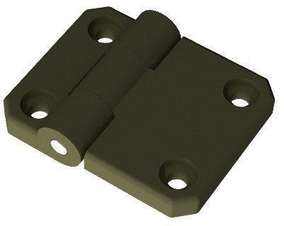 Printable Hinge free 3D model 3D printable | CGTrader