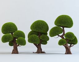 3d Maya Trees
