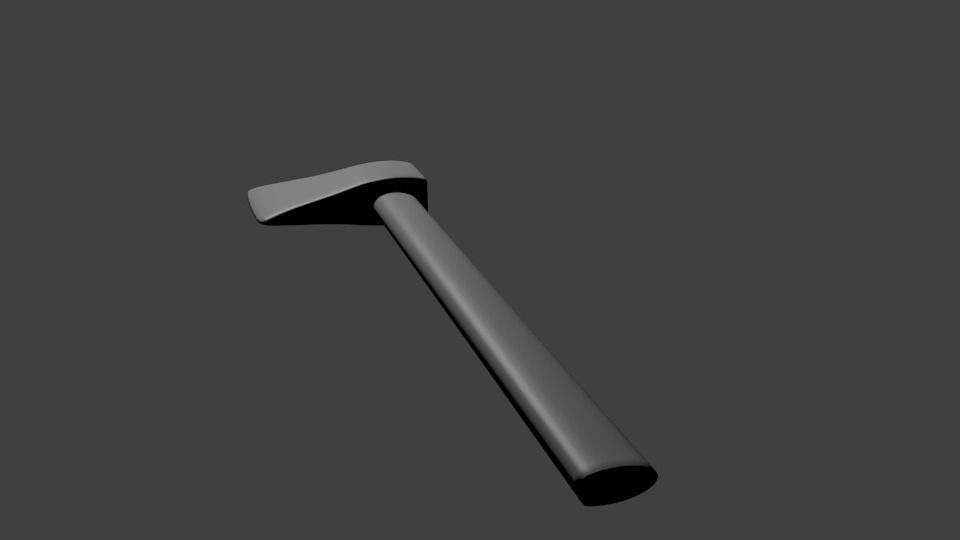 3D model Axe simple VR / AR / low-poly | CGTrader