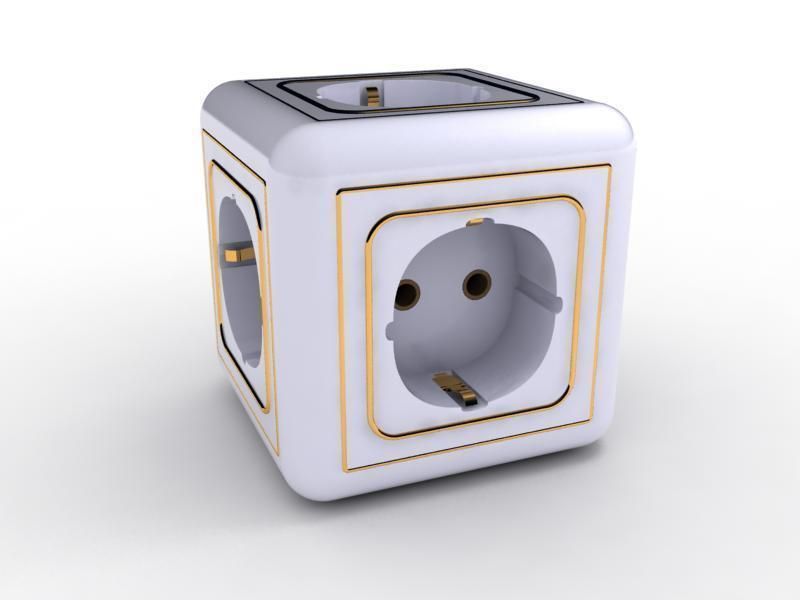 electrical connector 3D model | CGTrader